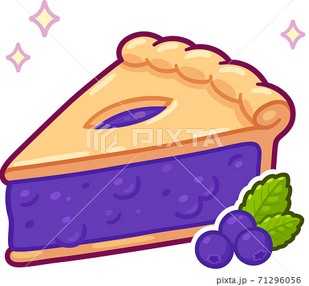 Blueberry Pie Clip Art
