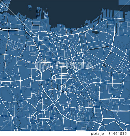 Jakarta Map Vector