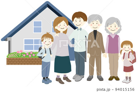 Middle Class Family Clipart Cute